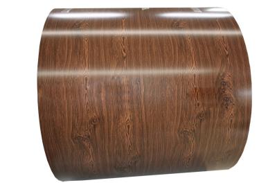 China wood color prepainted Steel Coil for sale
