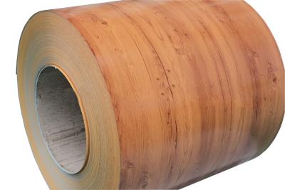 China wood color prepainted Steel Coil for sale