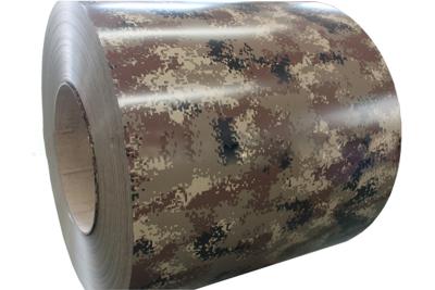 China Camouflage color prepainted Steel Coil for sale
