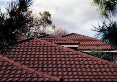 China Soncap Easy Installation of Stone Coated Zink Roofing Tiles for sale