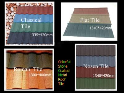 China anti-fade stone coated metal roof tile/natural color harvey metal roofing tiles for sale
