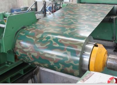 China Camouflage color prepainted Steel Coil for sale