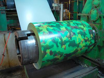 China Camouflage color prepainted Steel Coil for sale