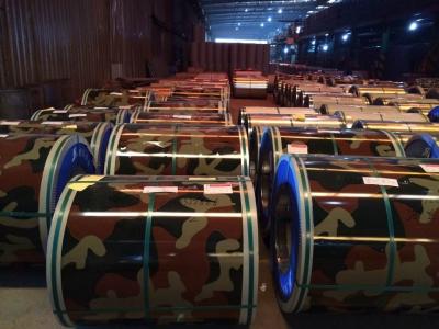 China Camouflage color prepainted Steel Coil for sale
