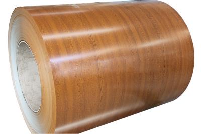 China wood color prepainted Steel Coil for sale