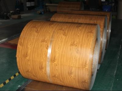 China wood color prepainted Steel Coil for sale