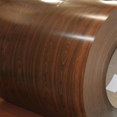 China wood color prepainted Steel Coil for sale
