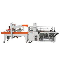 China Folding 220v Automatic Box Sealing Machine 50hz Top And Bottom Case Sealer for sale