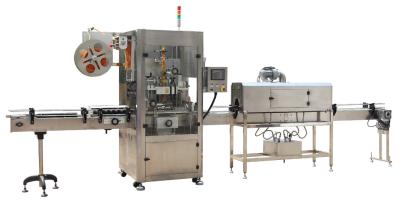 China 50-60hz High Speed Labeling Equipment 12000 Bph Sleeve Applicator For Bottles for sale