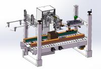 China 10cases/Min Robotic Top Load Case Packing Machine Automatic Compact for sale