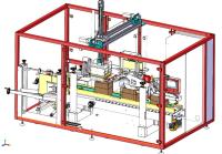 China Fully automatic vertical carton case packer for sale