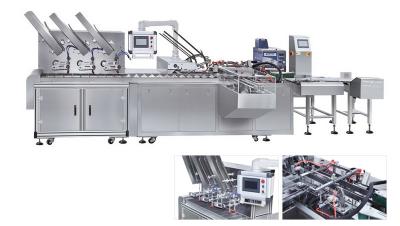 China Blister Board Medicine Cartoner Packaging Machine Tube Cardboard Box With Glue Sprayer for sale