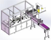 China Wrap Around Carton Case Packer Machine Hot Melt Glue 20 Cases/Min Pouch for sale