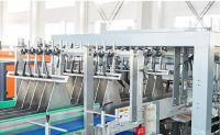 China Wrap Around Carton Case Packer Machine Hot Melt Glue 20 Cases/Min Pouch for sale