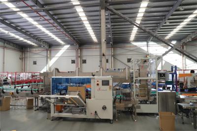China 1-10 Case/Min Drop Type Case Packer Machine Split Automatic for sale