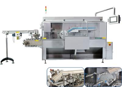 China Continuous 180 Pcs/Min Cartoner Packaging Machine Tablet Board Box Packing Machine Automatic for sale