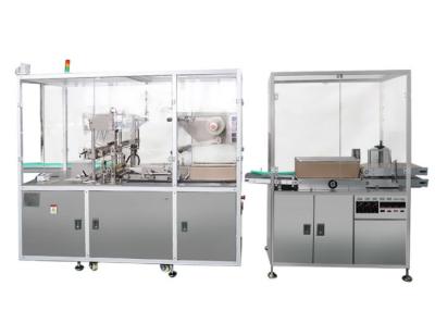 China Coffee Tea Automatic Overwrapping Machine Single Wrap Cellophane Sealing With Ironing Machine for sale
