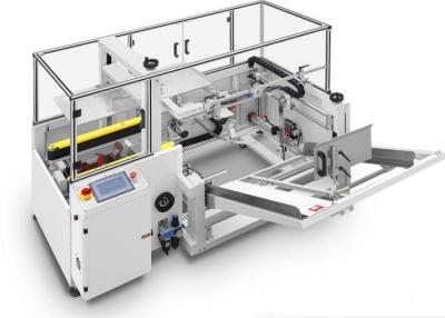 China 240w Food Carton Erector Machine Tape Sealing Small Case Erector for sale