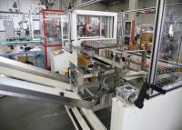 China Automatic Potato Chip Carton Erector Machine Vertical Box With Tape Sealing for sale