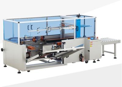 China Juice Vertical Automatic Carton Erector Machine 18 Pcs/Min Box With Hot Glue Sealing for sale