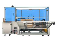 China Food Big Carton Box Erector Machine 15 Carton/Min With Adhesive Tape Sealing for sale