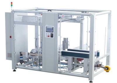 China Servo Vertical Carton Erector Machine Electronics Compact Case Erector for sale