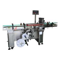 China Bottom Automatic Vertical Sticker Labeling Machine , Stationery Sticker Applicator Machine for sale
