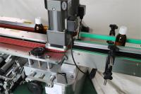 China Bottom Automatic Vertical Sticker Labeling Machine , Stationery Sticker Applicator Machine for sale