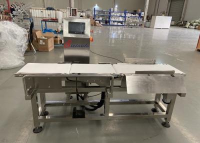 China Frozen Meat 120pcs/Min High Accuracy Checkweigher Flipper Reject Automatic for sale