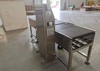 China 40pcs/Min 100w Automatic Checkweigher 50hz In Line Checkweigher For Packing Line for sale
