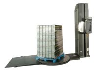 China 20-30 Pallet/H Fully Automatic Pallet Wrapping Machine 1500kg Pallet Stretch Machine for sale