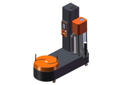 China 20rpm 50hz Automatic Stretch Wrapping Machine , 220v Luggage Wrapping Machine for sale