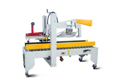 China Express Warehouse Carton Case Sealer Flaps Folding Automatic Box Taping Machine for sale