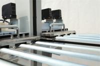 China Express 50hz Automatic Carton Strapping Machine , 12mm Box Packing Patti Machine for sale