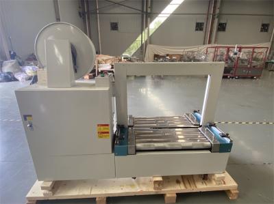 China 380v Low Automatic Box Strapping Machine 12mm Carton Banding for sale