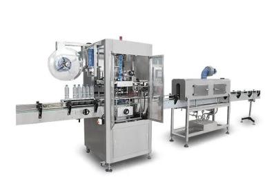 China 20000 Bph 50hz High Speed Label Applicator 60hz Label Shrink Tunnel for sale
