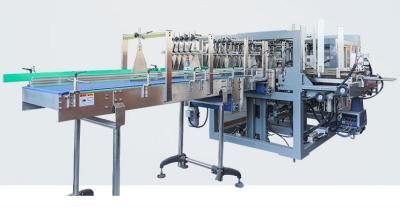 China 220v 380v Carton Case Packer Machine Seal Wrap Around Bottle By Hot Melt Glue for sale