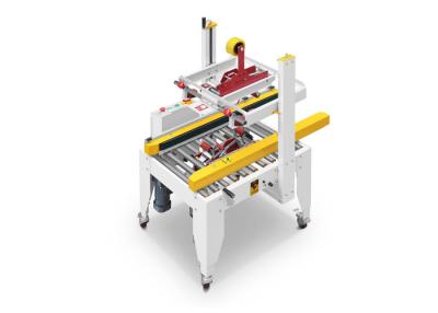 China Top Bottom Semi Automatic Carton Sealer 150mm Box Sealing Machine for sale