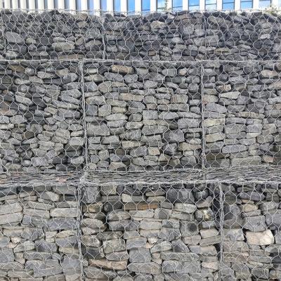 China Heavy Duty Pre Made Gabion Baskets Hydraulic Engineering Slope Stabilization Zinc Coated for sale