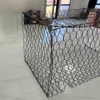 China Galvanized Gabion Cage Wall Woven Gabion Boxes Customized  Protection Solutions for sale