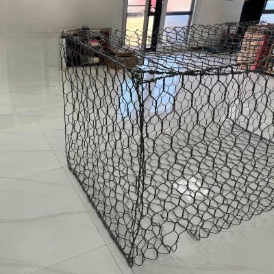 China Galvanized Gabion Cage Wall Woven Gabion Boxes Customized  Protection Solutions for sale