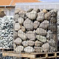 China 200x100x50 Welded Gabion Baskets Metal Box Retaining Wall Filling Stone for Flood Control and Garden Landscaping for sale