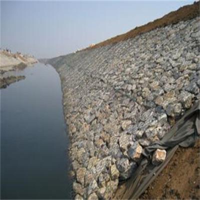 China Stone Gabion Cages Basket With Gabion Bags Defensive Barriers For Protection for sale