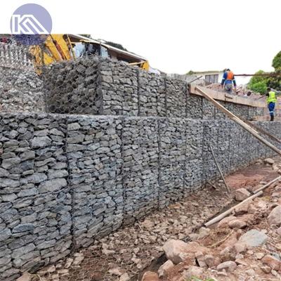China Eco Friendly Gabion Retaining Wall Construction Gabion Baskets For Erosion Control for sale