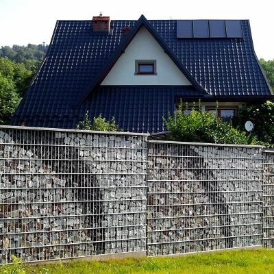 China Landscape Galvanized Welded Stone Gabion Wall Cages Retaining Wall for sale