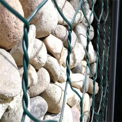 China Galvanized Gabion Retaining Wall Gabion Stone Boxes With ISO9001 Certificate for sale