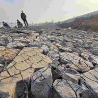 China Galvanized Gabion Retaining Wall Customized Size For River Protection for sale