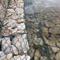 China Hot Dip Galvanized Gabion Mattress Stone Cage Grid For Riverbank Reinforcement for sale