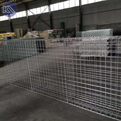 China High Strength Gabion Retaining Wall Anti Rust Welded Gabion Box Cage For Flood Prevention for sale