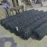 China 2X1X1m Wire Mesh Gabion Wall Cages Galvanized Stone Retaining Wall  In Venezuela for sale